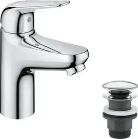 Grohe Swift - Umyvadlová baterie s výpustí Push-Open studený start chr