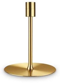 Ideal Lux Stolní lampa SET UP, SMALL, ⌀20cm Barva stínidla: béžová, Barva podstavce: mosaz