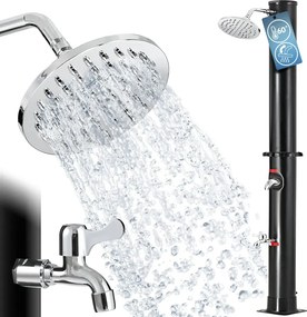 Solární sprcha DELFINA, 20 l, černá Jurhan