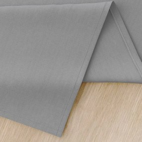 Goldea běhoun na stůl 100% bavlněné plátno - šedý 50x180 cm