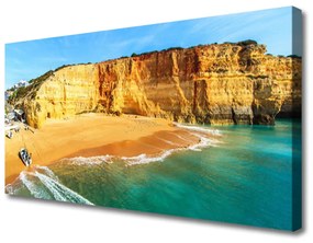 Obraz na plátně Záliv Krajina 100x50 cm