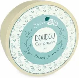 Doudou Dárková sada - Plyšová myška s dečkou z BIO bavlny 15 cm zeleno