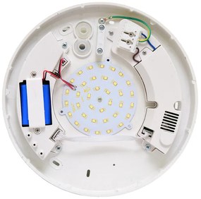 LED sv. vč. nouzáku,IP44,18W,1480lm,bílé