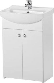 Cersanit Cersania, skříňka pod umyvadlo 60cm, bílá, S509-031-DSM