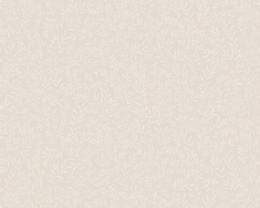 Vliesová tapeta rustikální, listy vinné révy - béžová, krémová, taupe, bílá 390732 / Tapety na zeď 39073-2 Maison Charme (0,53 x 10,05 m) A.S.Création