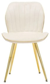 Designová jídelní židle Dandelion II krémová