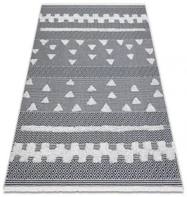 Koberec ECO SISAL BOHO MOROC Geometrický 22321 střapce - dvě úrovně r