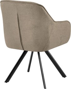 Židle Pettuli látka – taupe