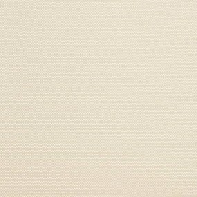 Skládací markýza na ruční ovládání 300 cm krémová 275555
