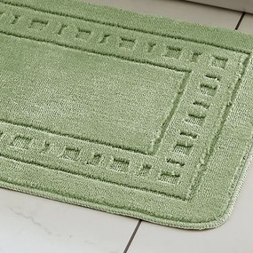 Světle zelené WC koupelnové předložky v sadě 2 ks 50x80 cm Armoni – Catherine Lansfield