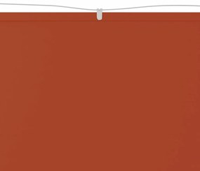 vidaXL Vertikální markýza 100 x 420 cm oxfordská látka [148355] Barva: Cihlová