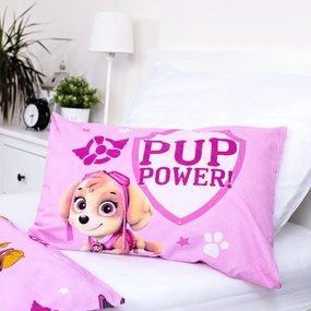 Bavlněné ložní povlečení Tlapková patrola - Paw Patrol - motiv Pup Power - 100% bavlna - 70x90 cm + 140x200 cm