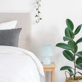 Rabalux Zelená stolní lampa Ingrid pro žárovku E14 74077