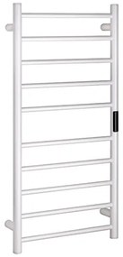 Bemeta Design Elektrický koupelnový radiátor / sušák ručníků 450x960mm, 130W, bílá -