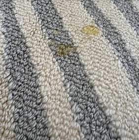 TZ Šedý obdélníkový pruhovaný koberec Strado Polo Cloud se zebrovým vzorem Rozměr: 120x170 cm
