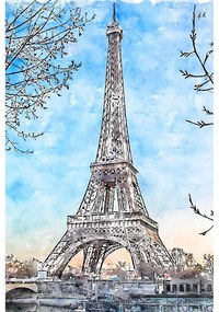 Obraz 40x60 cm Paris – Fedkolor