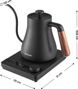Sencor SWK 2828BK - varná konvice