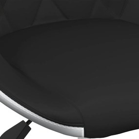 Petromila Otočné jídelní židle 2 ks černobílé umělá kůže