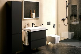 Hansgrohe Tecturis E, páková sprchová baterie, černá matná, HAN-73620670