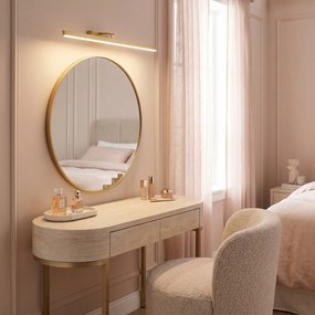 Toolight Rea, Koupelnové nástěnné LED svítidlo SWE009-1W 73cm BRUSH GOLD, OSW-20108