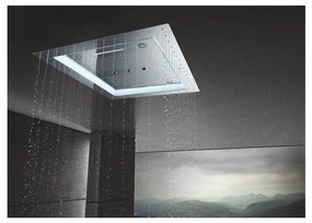 Grohe Rainshower F-Series 40 &quot;AquaSymphony - Stropní sprcha 6+ proudů s osvětlením, chrom 26373001