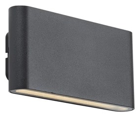 Nástěnná lampa černá magnetická vč. LED dobíjecí - Batt
