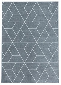 Vopi | Kusový koberec Efor 3715 grey - 80 x 250 cm