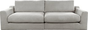 XXXLutz POHOVKA BIG SOFA, textil, světle šedá Sit & More - Pohovky - 000144003401