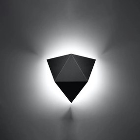 Sollux Lighting Nástěnné svítidlo SOLIDO černé