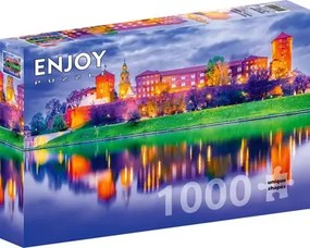 ENJOY Puzzle Hrad Wawel, Krakow, Polsko / 1000 dílků / od 14 let
