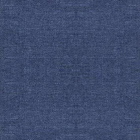 Otočné jídelní židle 4 ks modré textil,  3085380