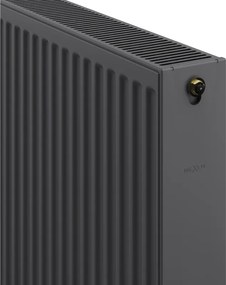 Mexen, Panelový radiátor Mexen CV22 600 x 800 mm, spodní připojení, 1322 W, antracit - W622-060-080-66