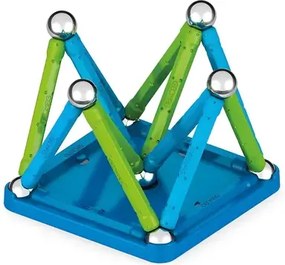 GEOMAG Magnetická stavebnice Classic zeleno-modrá / 25 dílků / 3-99 le