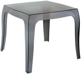 Stůl Queen - v43 x 50 x 50 cm - Černá
