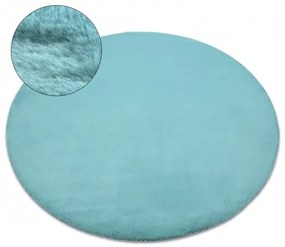 Kulatý koberec BUNNY modrý