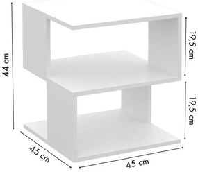 Konferenční stolek, 3 patra v moderním designu