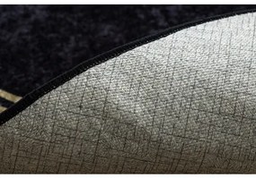 Dywany Luszczow Dětský kusový koberec MIRO 52071.803 pratelný  Rám, řecký protiskluz, černý / zlatý Rozměr koberce: 120 x 170 cm