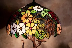 Stolní lampa Tiffany FLOWERS Clayre &amp; Eef 5LL-6188