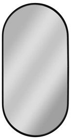 Hopa Zrcadlo bez osvětlení BRANDIS BLACK Rozměr A - 50 cm, Rozměr C - 100 cm OLNZBRA5010B
