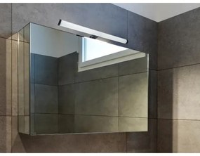 LED Koupelnové osvětlení zrcadla LED/10W/230V 45 cm IP44 černá