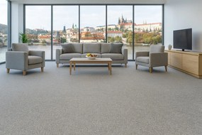 Vopi, Metrážový koberec Nature NEW béžová - neúčtujeme odřezky z role, na míru, šíře 2m,3m,4m, béžová, filc, kuchyně