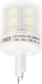 LEDMED LED kapsule studená bílá 2,5 W G9 LM65204001