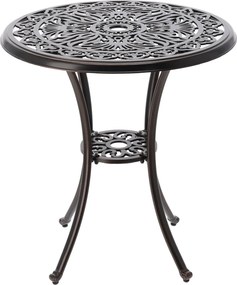 Zahradní stůl Danbury 68 cm antický bronz