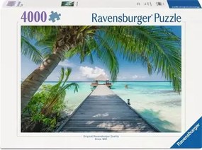 Ravensburger 120017370 Dechberoucí Maledivy 4000 dílků / věk od: 14 le