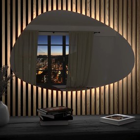 Organické LED zrcadlo s osvětlením A29 60x39