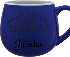 Personalizovaný keramický hrneček - NEJLEPŠÍ PANÍ UČITELKA