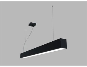 LED 2 Závěsné vnitřní stropní svítidlo LINO D.120 cm černé
