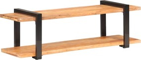 TV stolek 130 x 40 x 40 cm masivní akáciové dřevo 320496