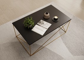 ADRK Furniture Konferenční stolek Dante CT-DAN-G-B
