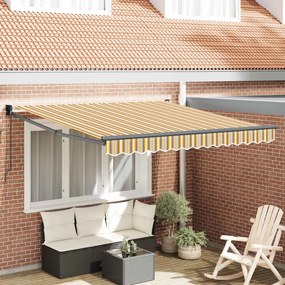 Stahovací markýza Vícebarevný 350 x 250 cm 3330313